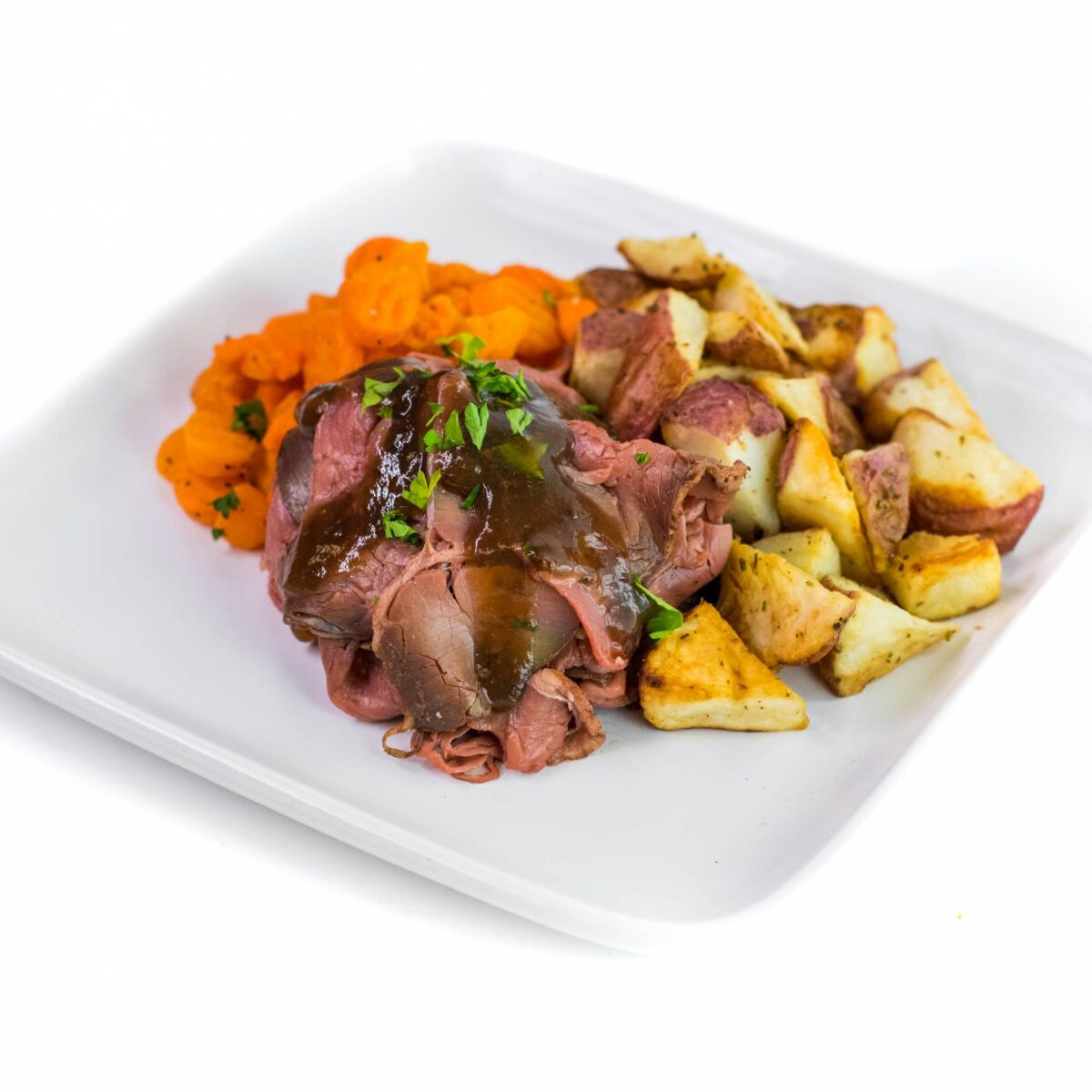 #14 Lean Roast Beef & Gravy with Roasted Carrots & Potatoes - Fit ...